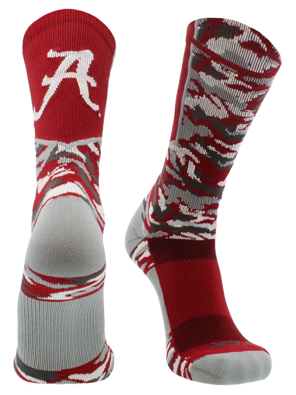 Alabama Crimson Tide Socks - Bama Roll Tide Fan Gear for Men & Women ...